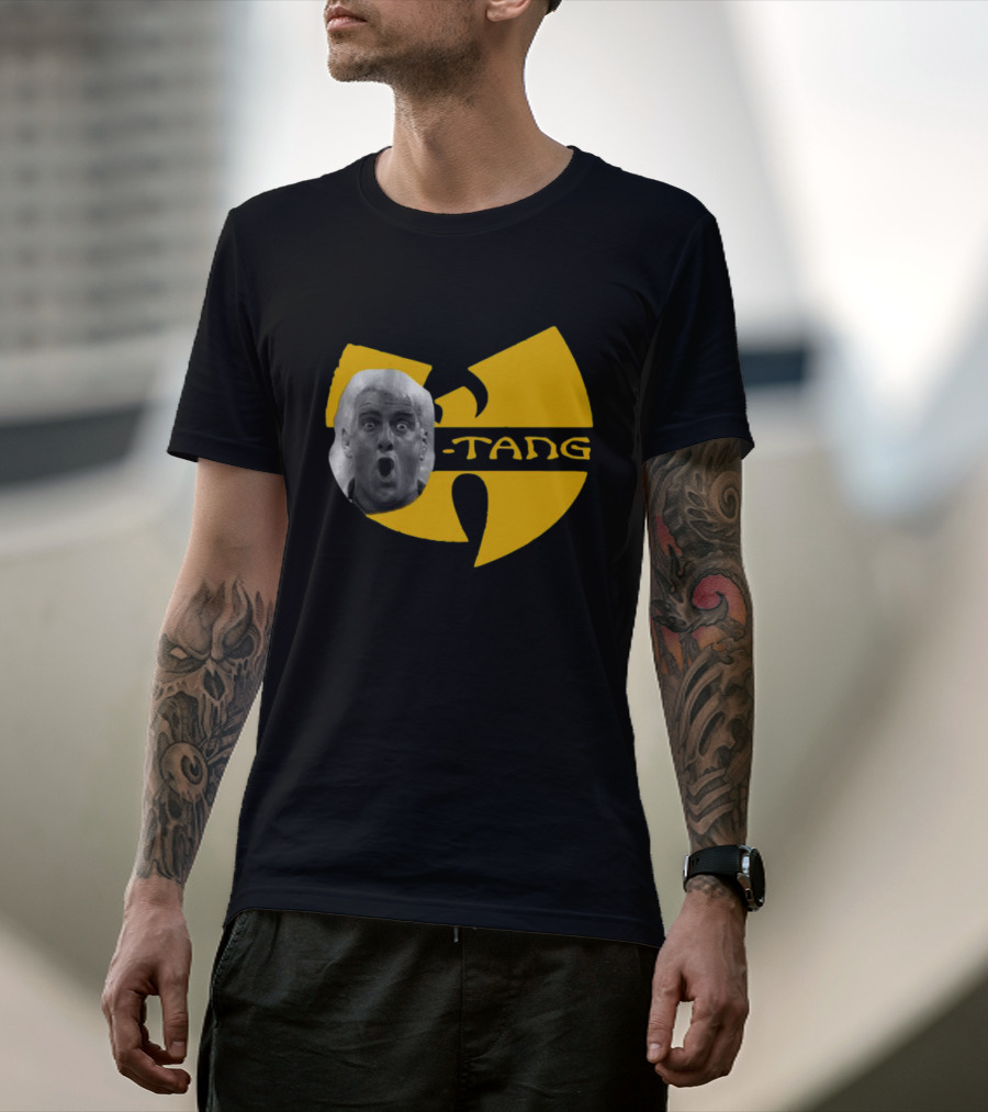 Ric Flair Woo Tang Clan Logo Mashup T-Shirt