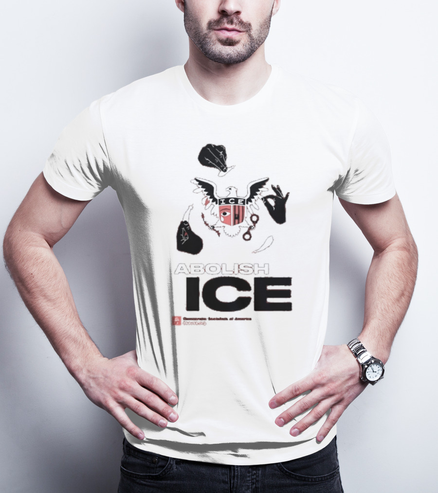 Abolish ICE Democratic Socialists Of America Iconography T-Shirt