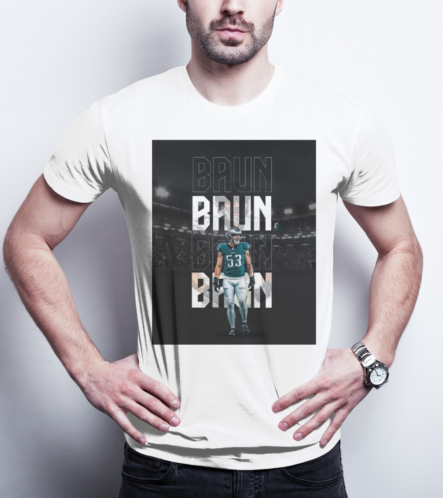 Baun Philadelphia Eagles QB Sack Go Birds Football Stadium T-Shirt