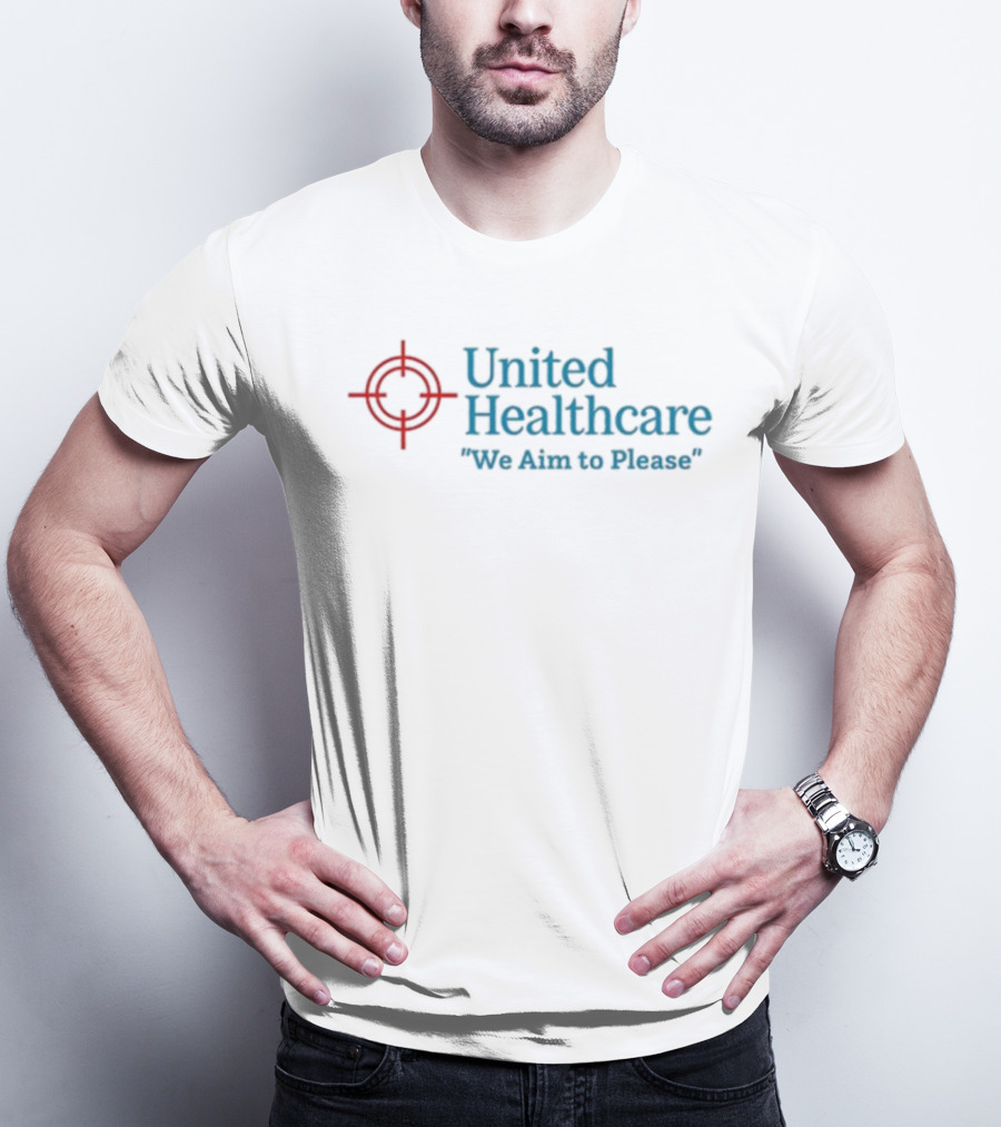 United Healthcare Target Symbol We Aim To Please T-Shirt