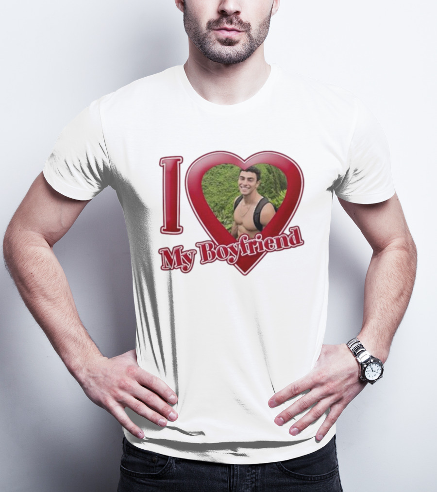 Luigi Mangione I Heart My Boyfriend T-Shirt