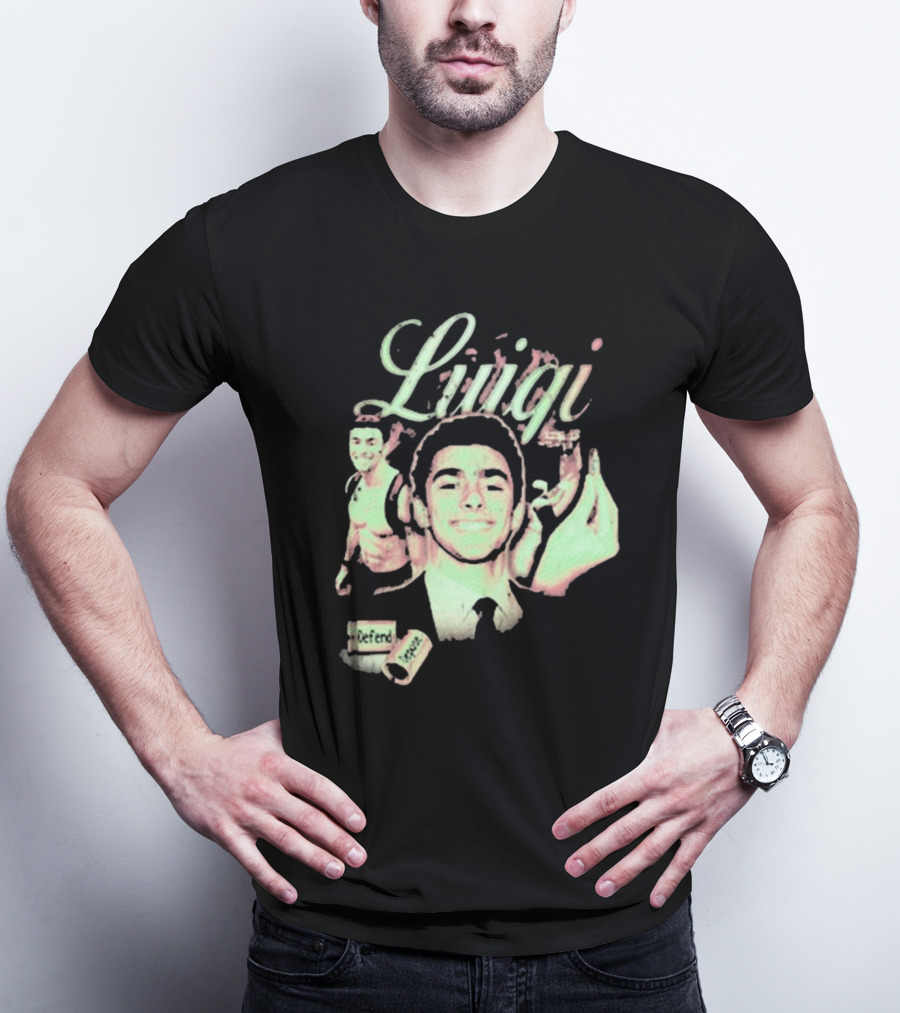 Luigi Defend Depose That Go Hard By Tyler McFadden T-Shirt
