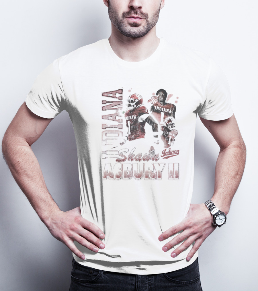 Indiana Hoosiers Shawn Asbury II 90s T-Shirt