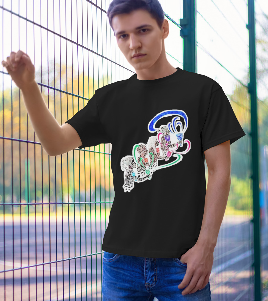 A Joyful Noise Bell Ringers Whimsical Line T-Shirt