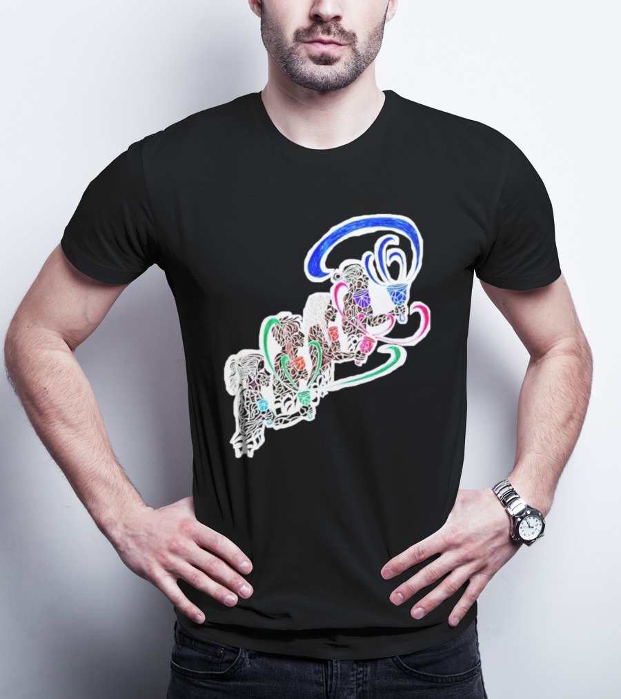 A Joyful Noise Bell Ringers Whimsical Line T-Shirt