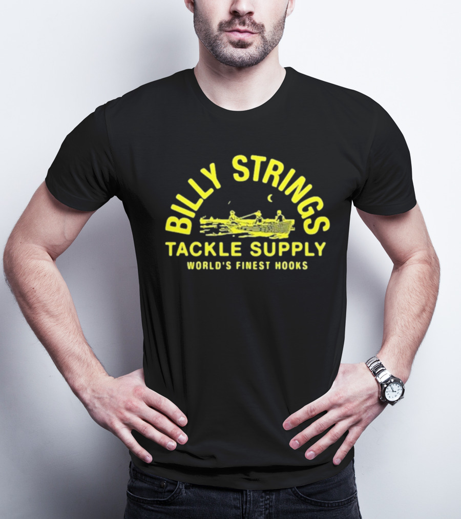 Billy Strings Tackle Supply World's Finest Hooks Summer T-Shirt
