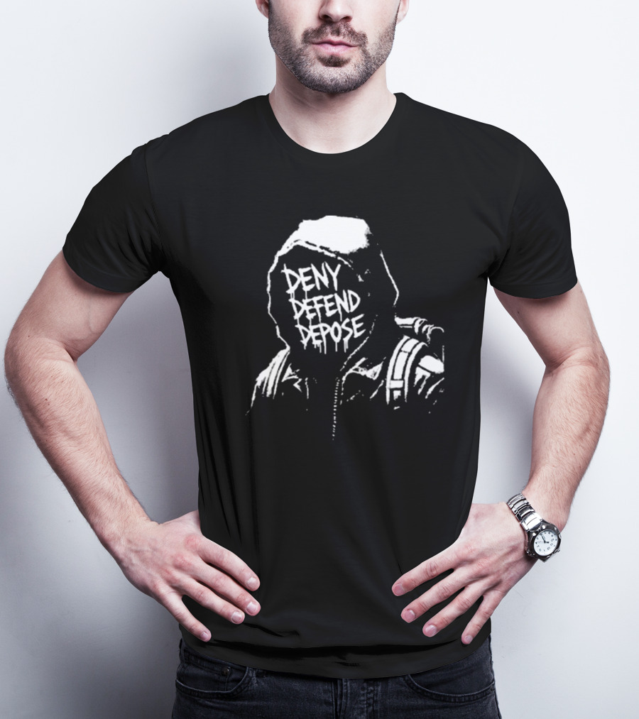 Radiant Stylee Luigi Mangione Deny Defend Depose T-Shirt