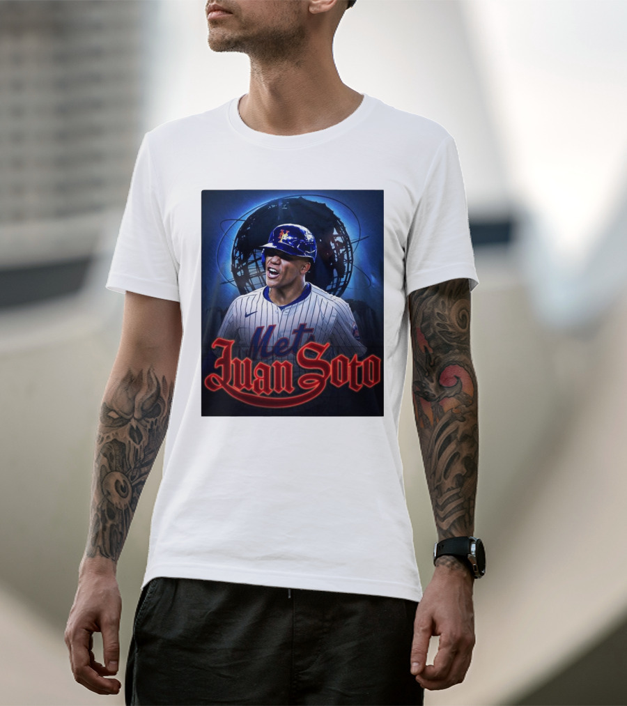 Met Juan Soto New York Mets Baseball MLB The King Of Queens T-Shirt
