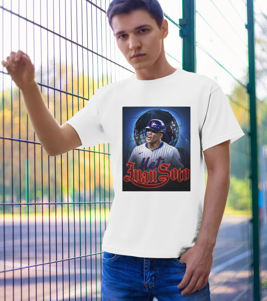 Met Juan Soto New York Mets Baseball MLB The King Of Queens T-Shirt