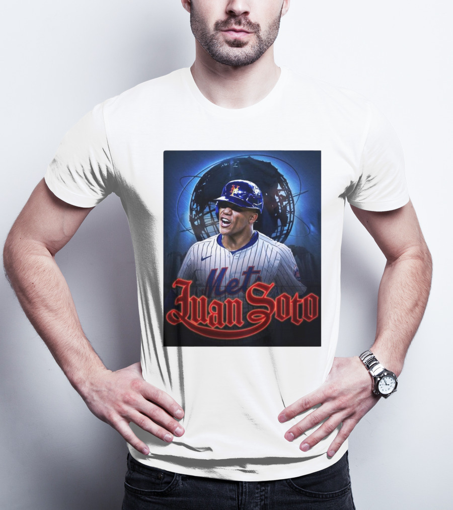 Met Juan Soto New York Mets Baseball MLB The King Of Queens T-Shirt