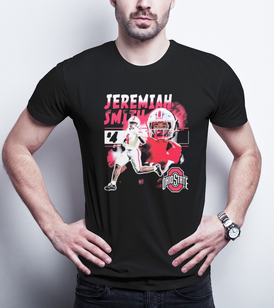 Jeremiah Smith #4 Ohio State Buckeyes Football Freshman Achievement T-Shirt