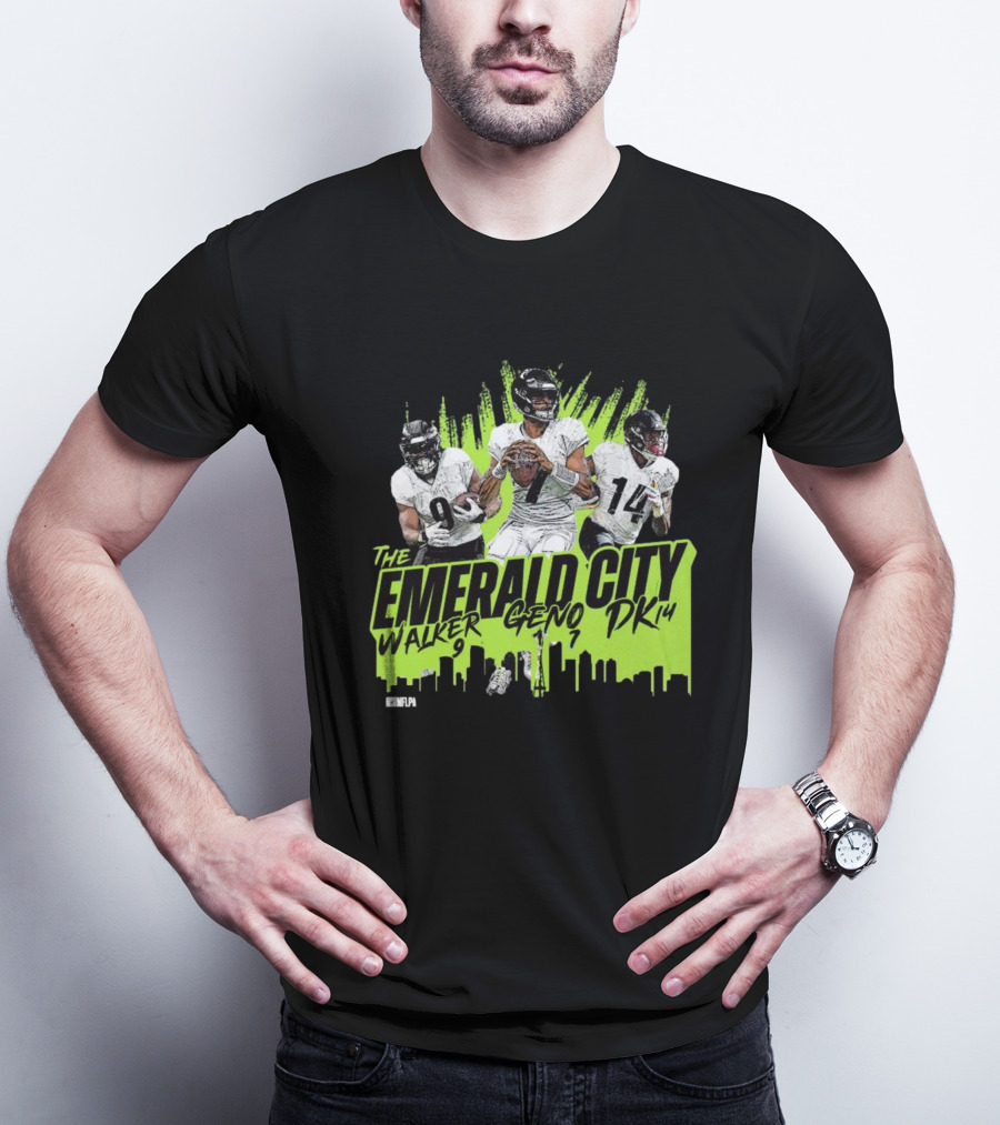 The Emerald City Walker Geno DK Seahawks NFL T-Shirt