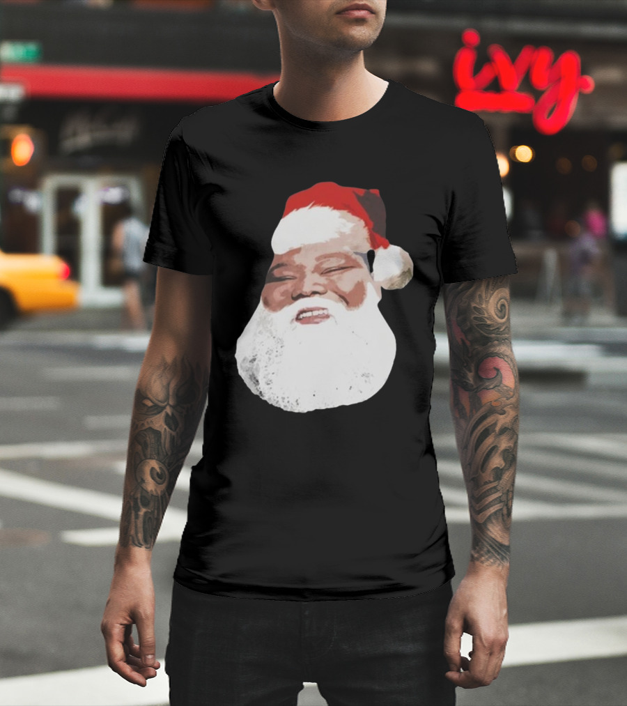 Dave Santa Claus Blunts Christmas Festive Beard T-Shirt
