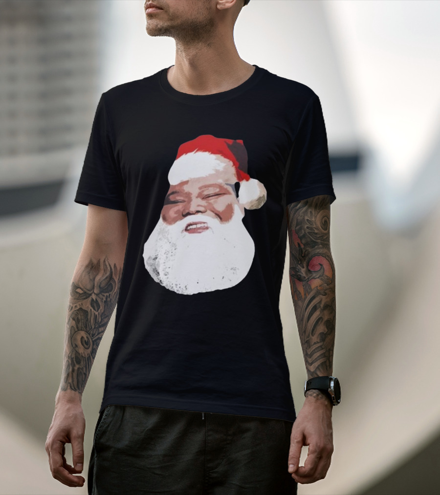 Dave Santa Claus Blunts Christmas Festive Beard T-Shirt