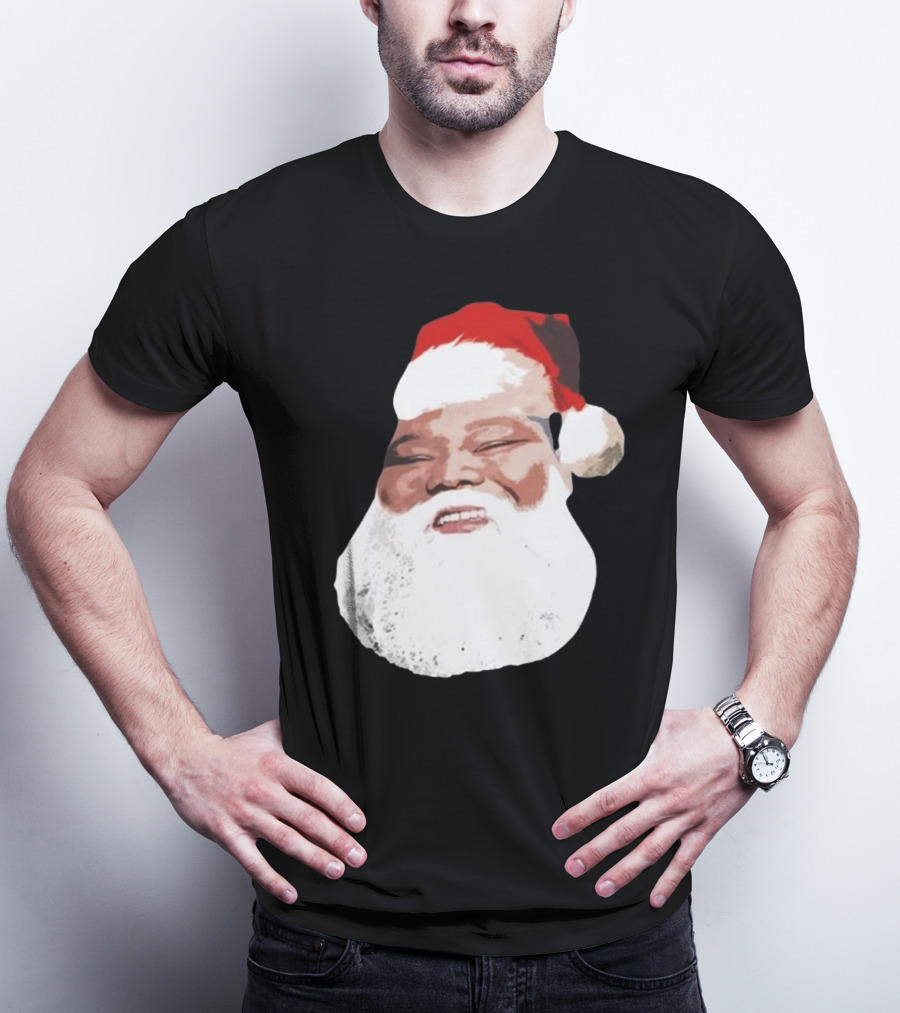 Dave Santa Claus Blunts Christmas Festive Beard T-Shirt