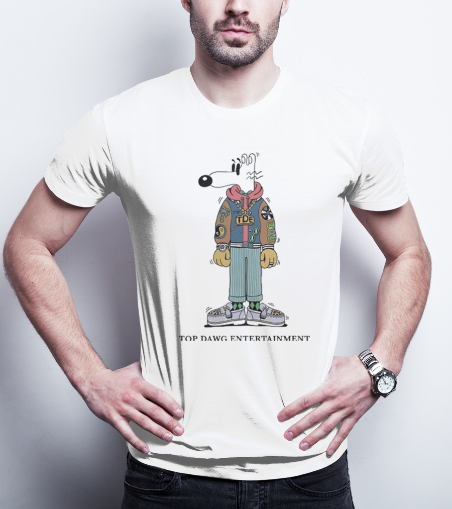 TDE X Steven Harrington Mello Top Dawg Entertainment Collaboration T-Shirt