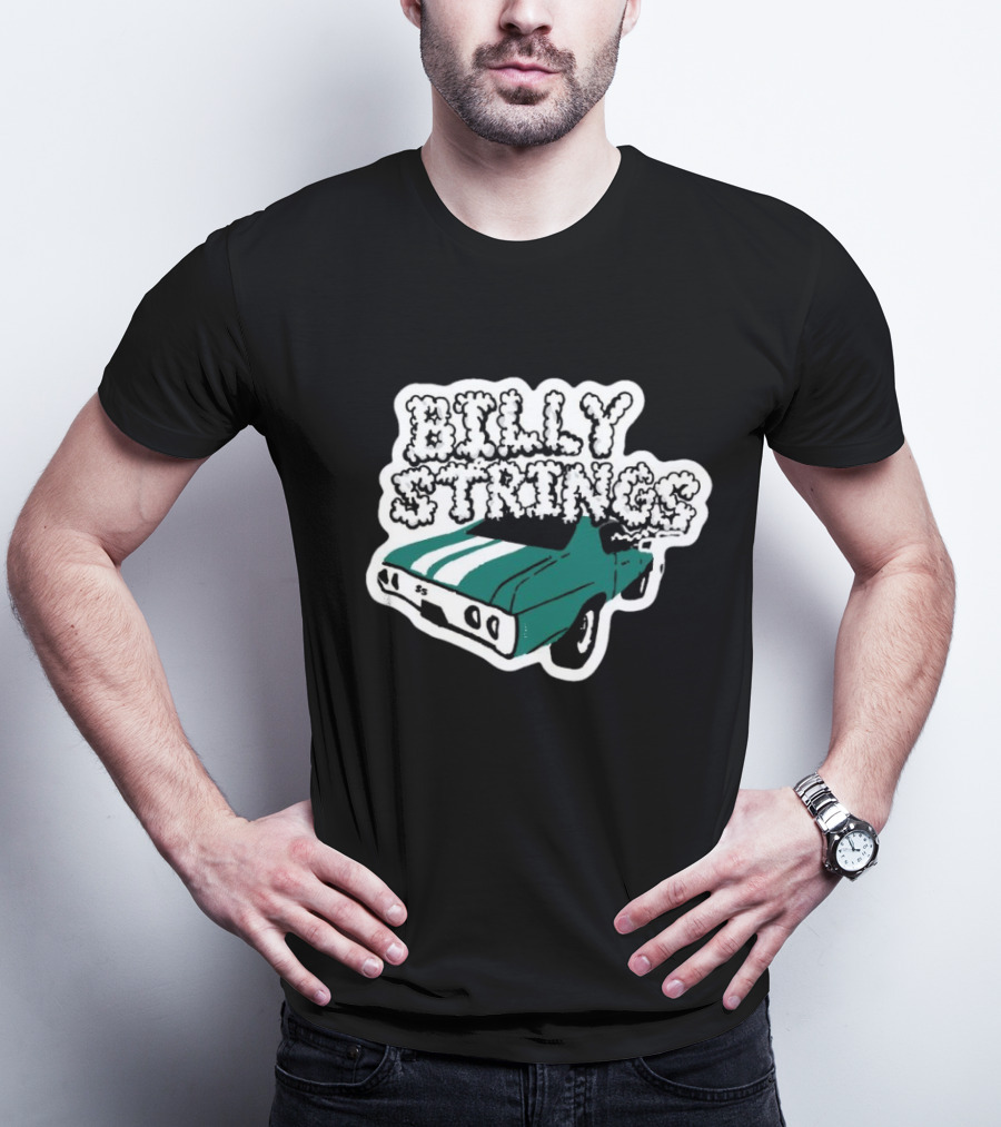 Billy Strings Imogene Willie Highway Prayers Green Car T-Shirt