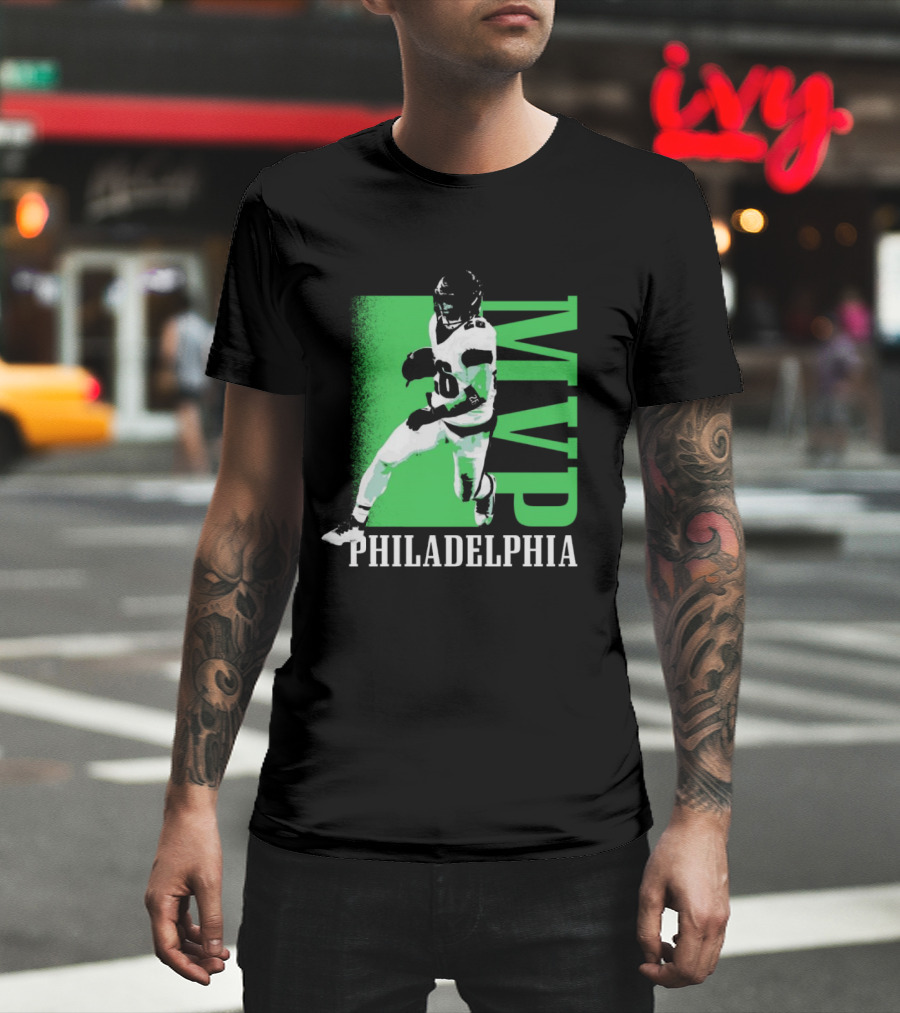 Saquon Barkley MVP Philadelphia Eagles NFL Pardon My Take T-Shirt