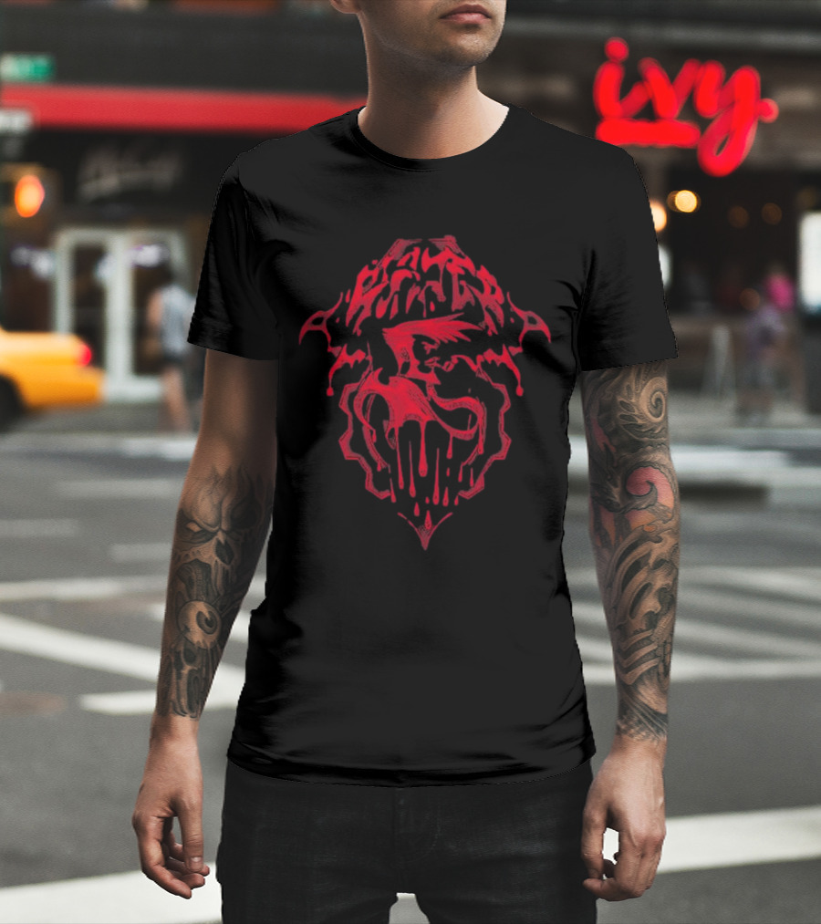 Guilty Gear Slayer Epitaph Dark Red Emblem T-Shirt
