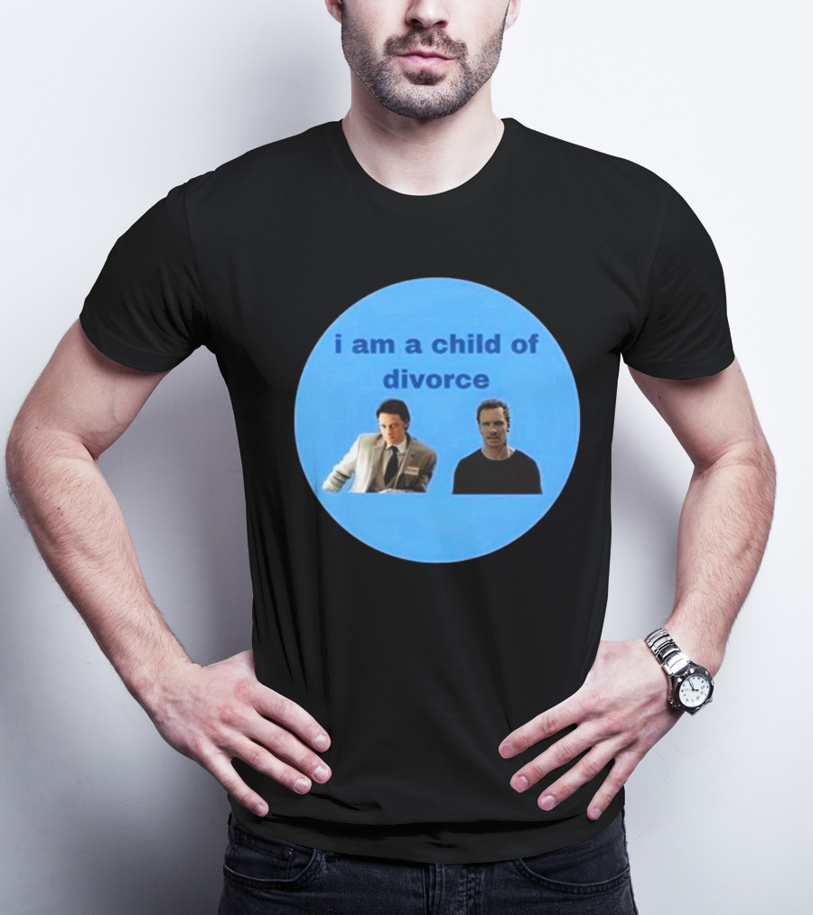 I Am A Child Of Divorce Mads James McAvoy X Michael Fassbender T-Shirt