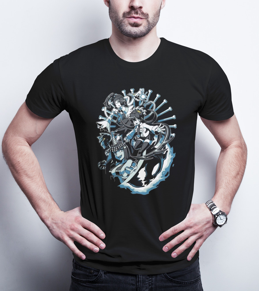 Skullgirls Parasites Filia Squigly Eliza Characters T-Shirt