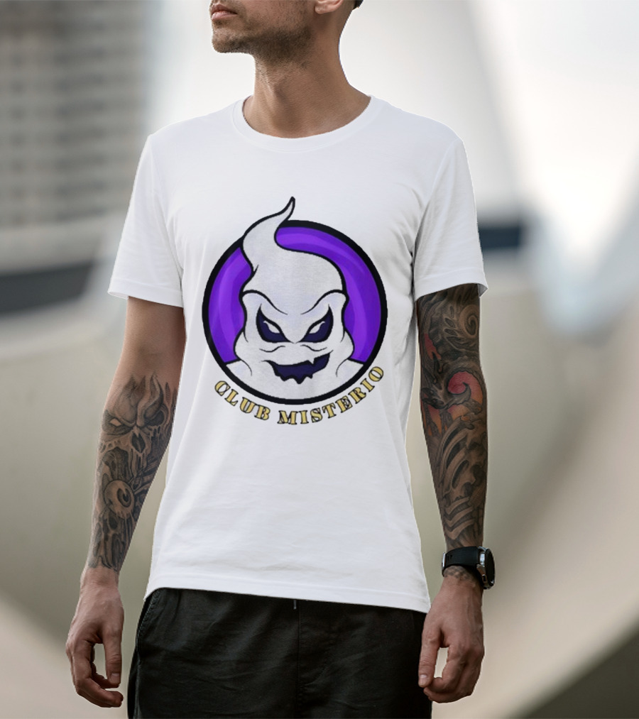 Club Misterio Ghostly Emblem T-Shirt