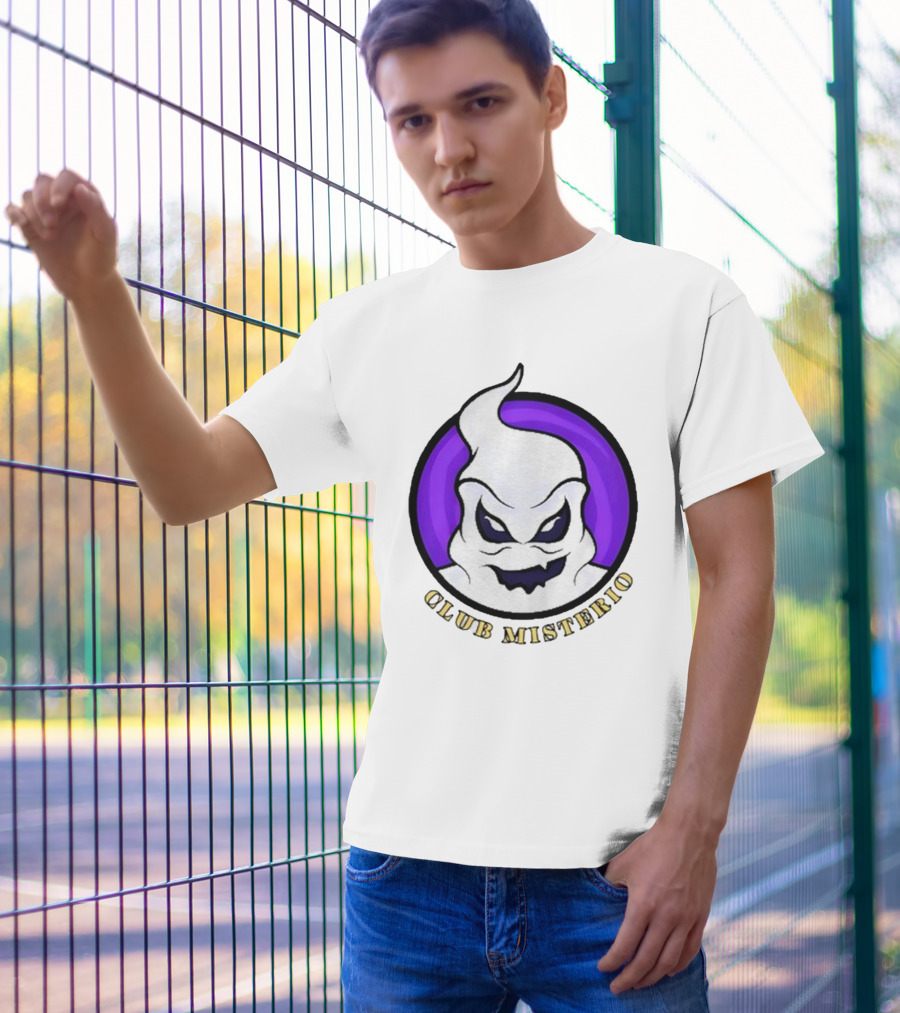 Club Misterio Ghostly Emblem T-Shirt