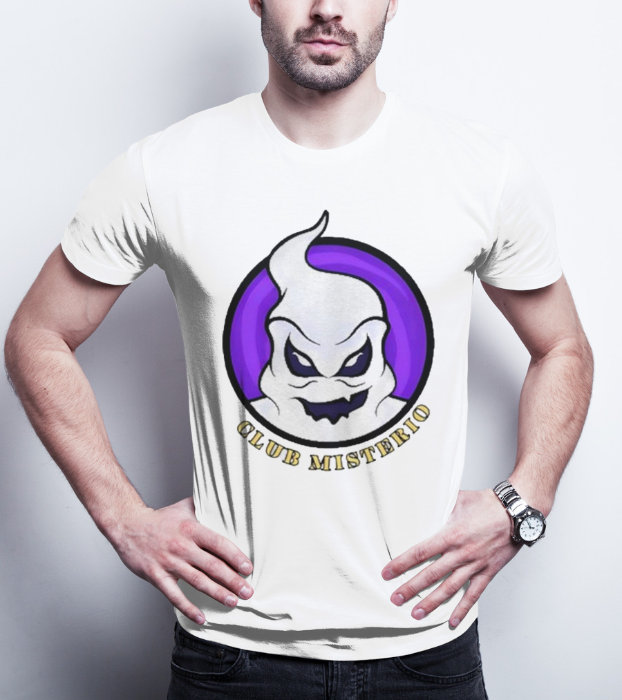 Club Misterio Ghostly Emblem T-Shirt