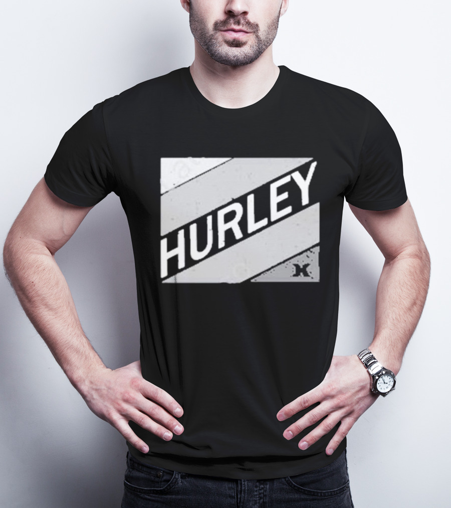 Hurley Logo Design Scott Cawthon Collaboration T-Shirt