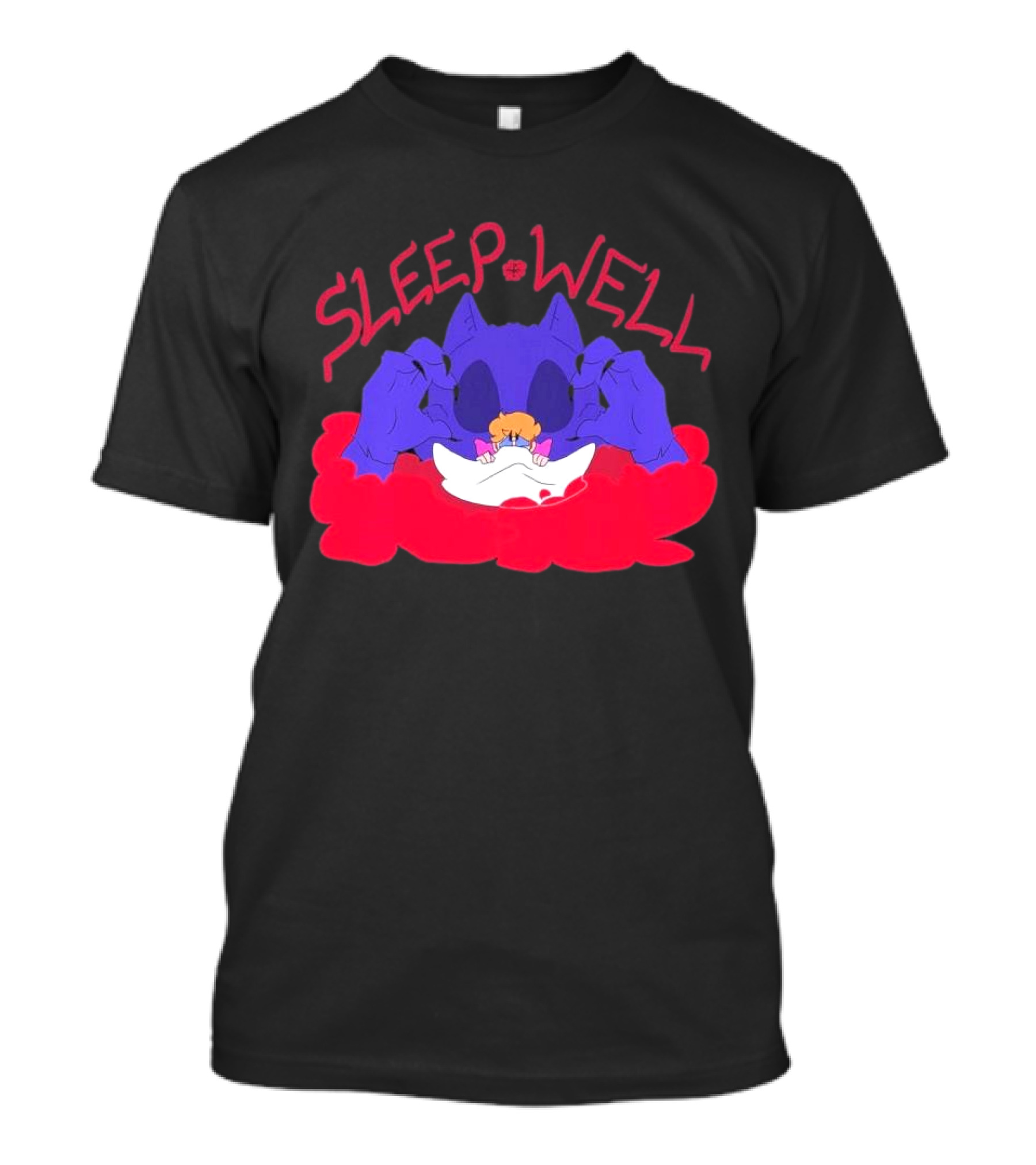 Cg5 Nice Sleep Well Monster Pillow T-Shirt