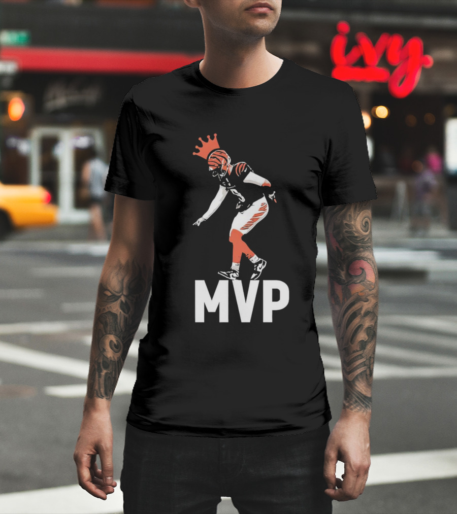 LFG Cincy Jackpot Joey MVP Joe Burrow Cincinnati Bengals Football T-Shirt