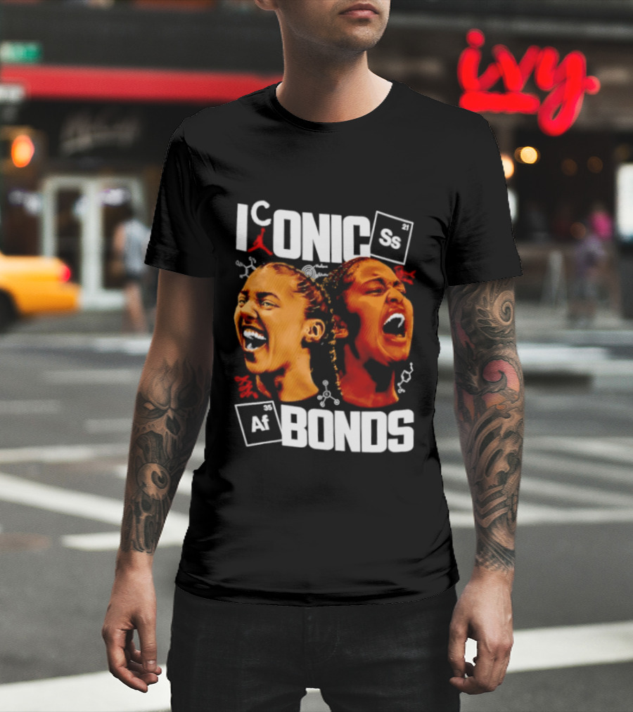 Iconic Bonds Chemistry Basketball Player T-Shirt