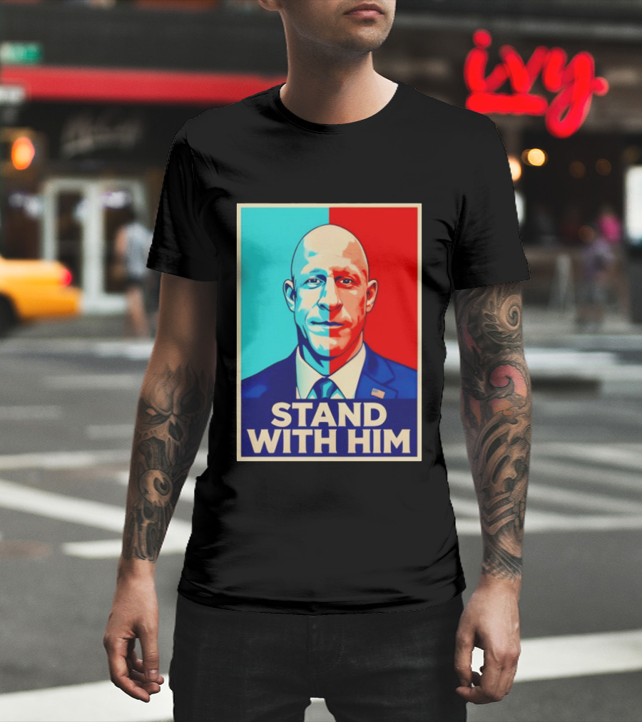 Stand With Him Brian McGinnis Hope Style Supporting Israel T-Shirt