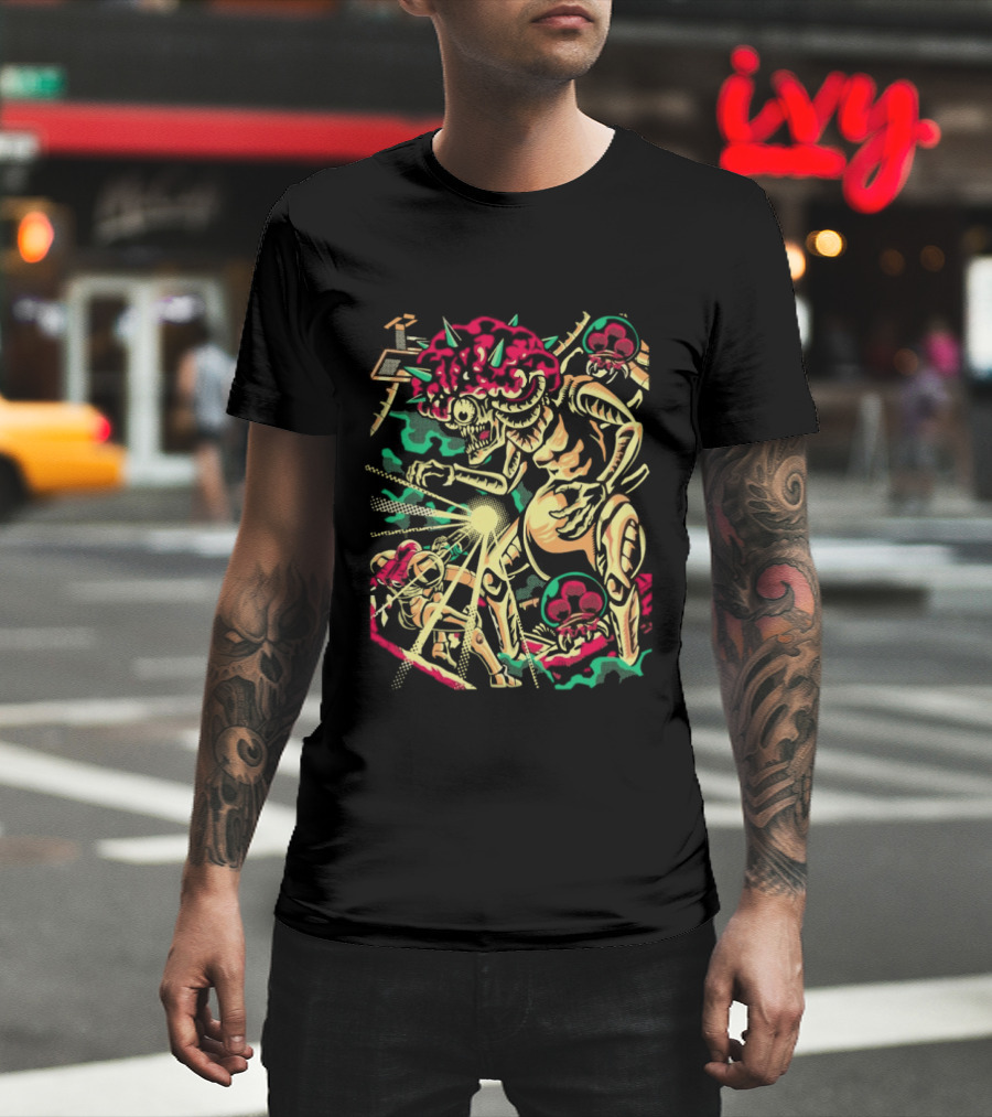 Arace Rampage Energetic Monster Battle Explosion T-Shirt