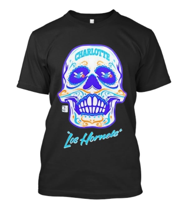 Charlotte Los Hornets Día De Los Muertos 2026 Celebration T-Shirt