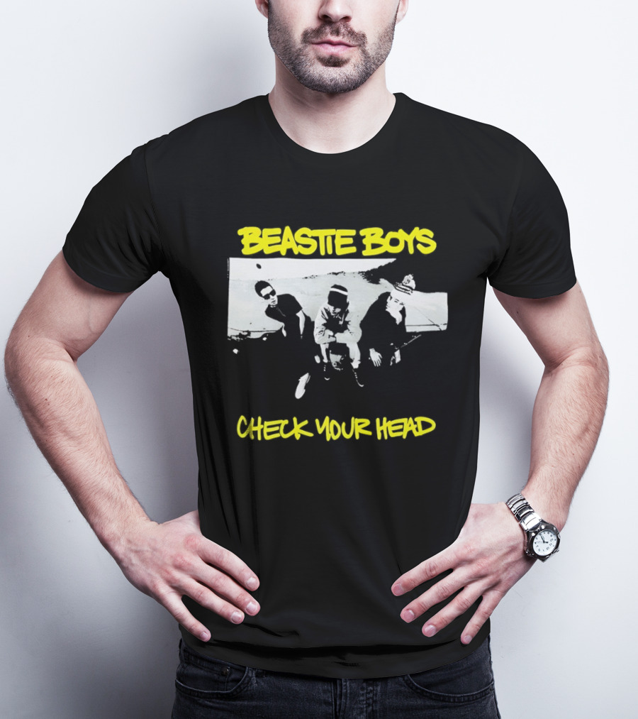 Beastie Boys Check Your Head Album Cover Yellow T-Shirt