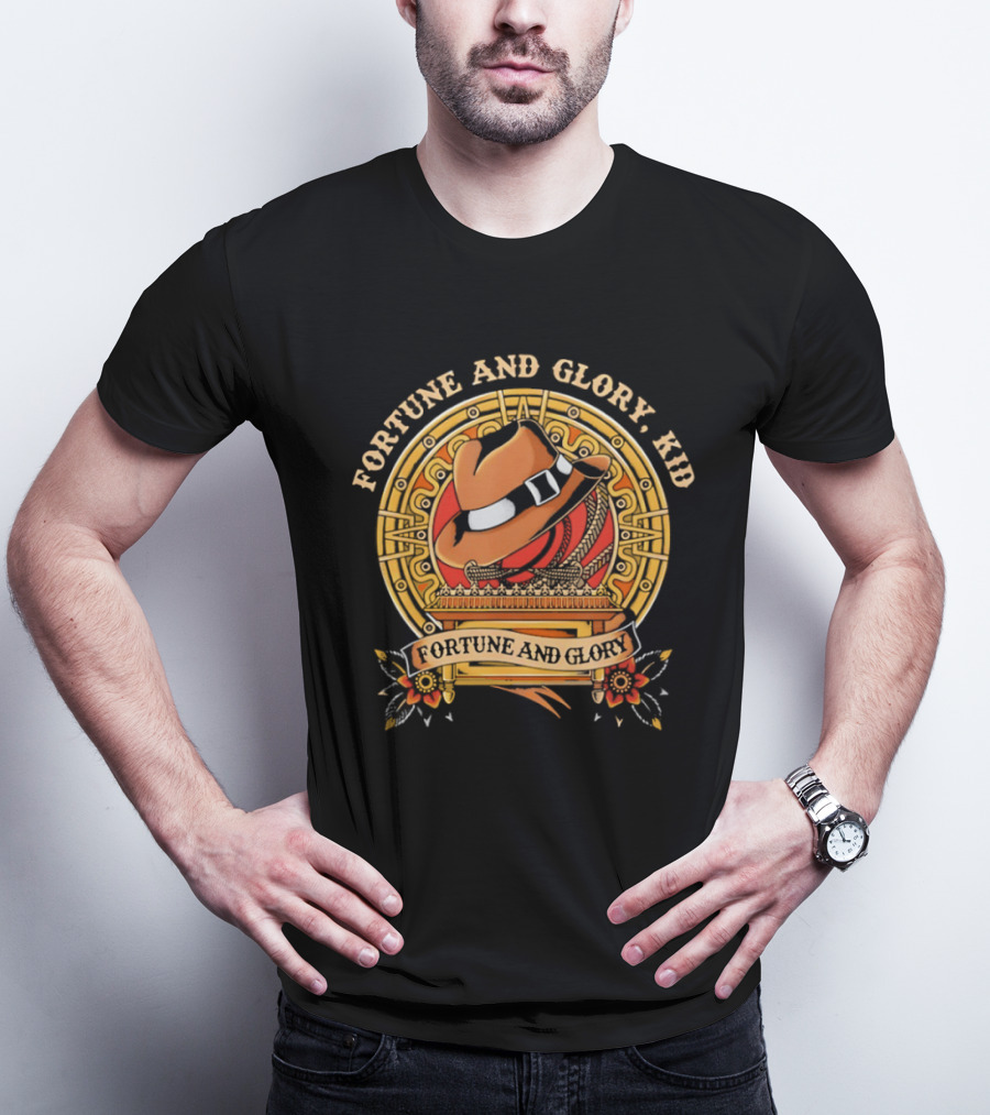 Fortune And Glory Kid Indiana Adventure T-Shirt