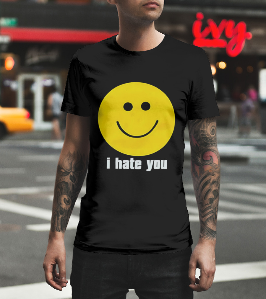 Harry I Hate You Smiley Face T-Shirt
