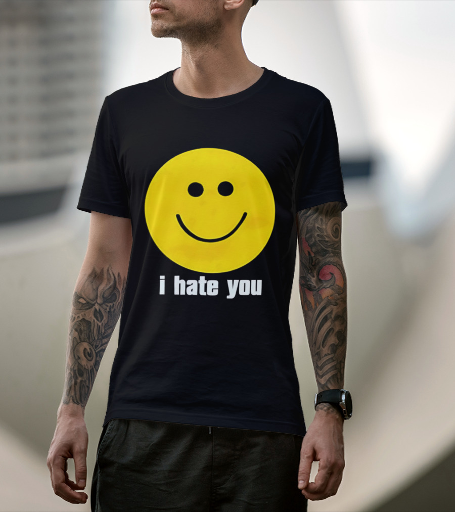 Harry I Hate You Smiley Face T-Shirt