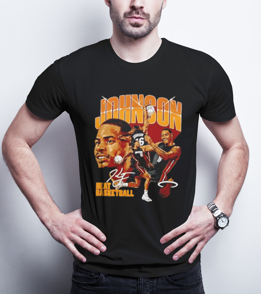 Johnson Heat Basketball Keyonte Johnson Miami 16 T-Shirt