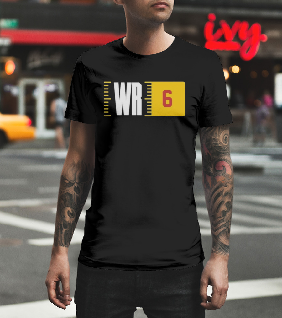 Makai Lemon WR 6 Football Jersey T-Shirt