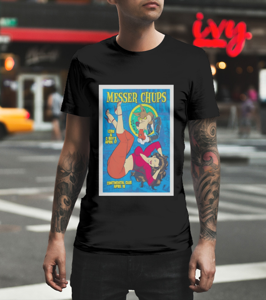 Messer Chups LSRU C Boy's Continental Club April 17 And 18 Whistle Bait T-Shirt