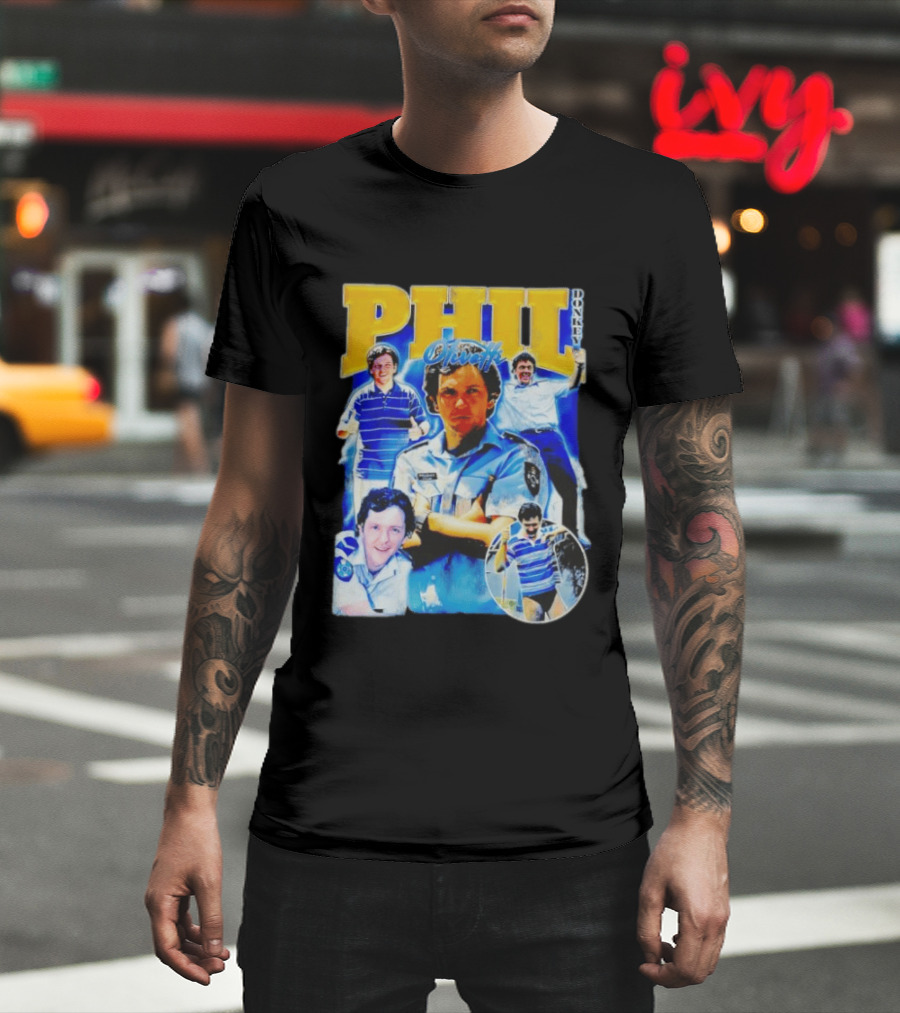 PHIL Olivetti We Can Be Heroes Australia Mockumentary Series T-Shirt