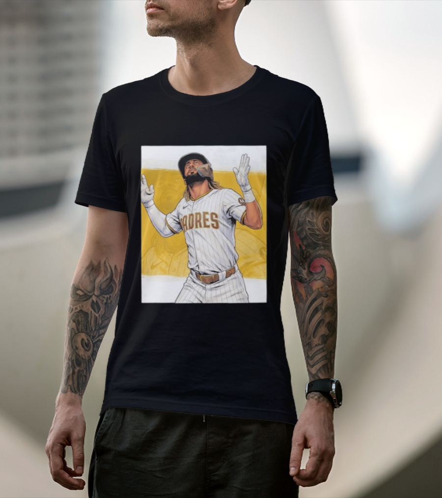 San Diego Padres Fernando Tatis Jr Nike MLB Baseball Player T-Shirt