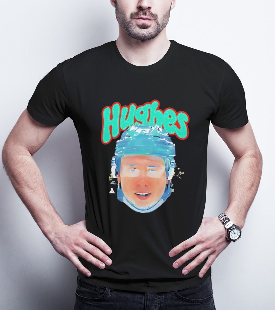Quinn Hughes 43 Hughes Minnesota Wild Big Head 2026 T-Shirt