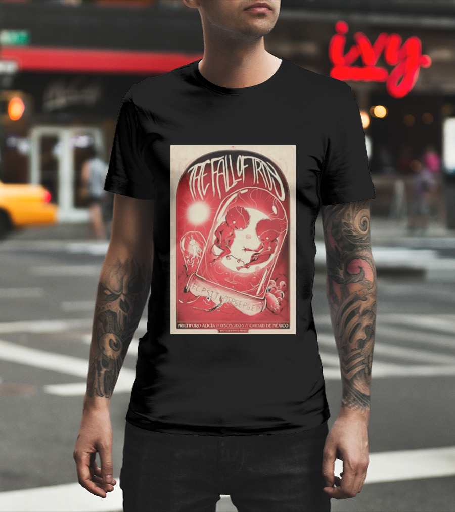 The Fall Of Troy Multiforo Alicia 03 Mar 2026 Ciudad De México Concert T-Shirt