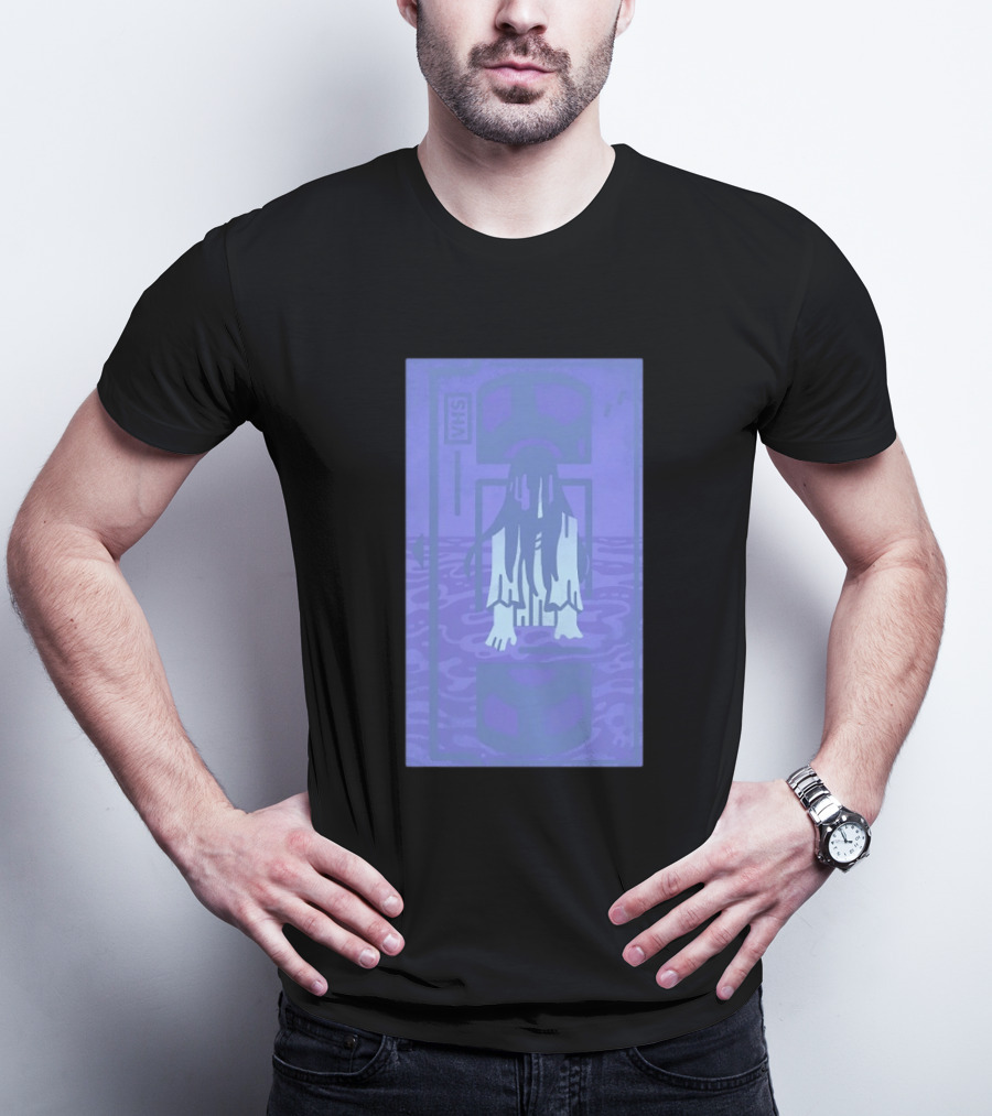 The Ring Samara CURSE VHS Tape Horror Aesthetic T-Shirt