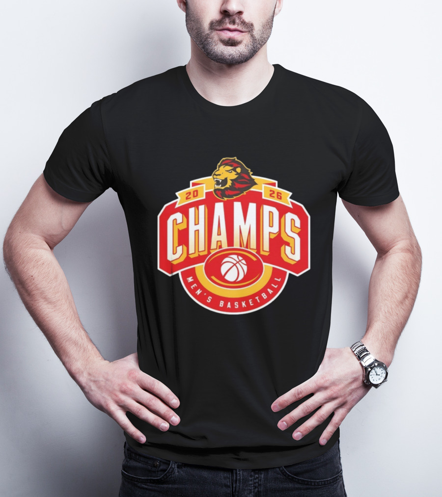 UST Lions Men's Basketball Champs 2026 T-Shirt