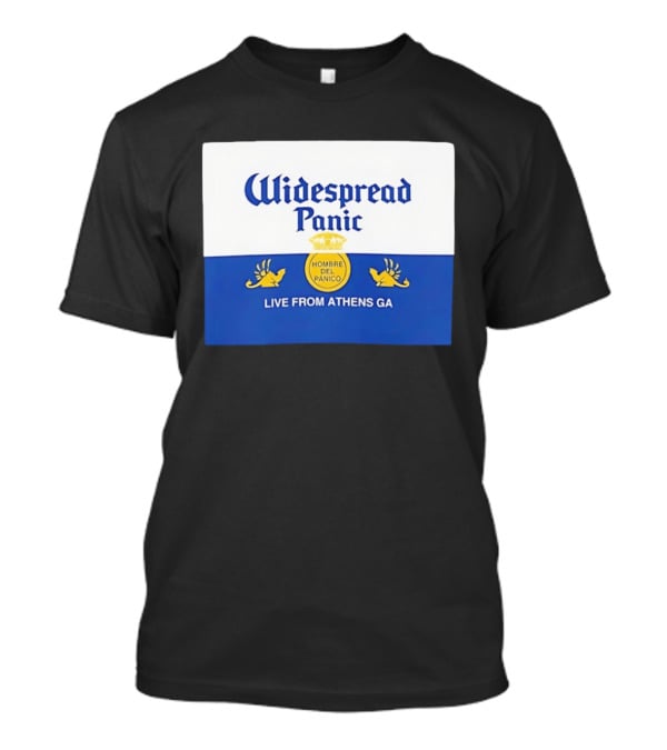 Widespread Panic Hombre Del Panico Live From Athens Ga T-Shirt