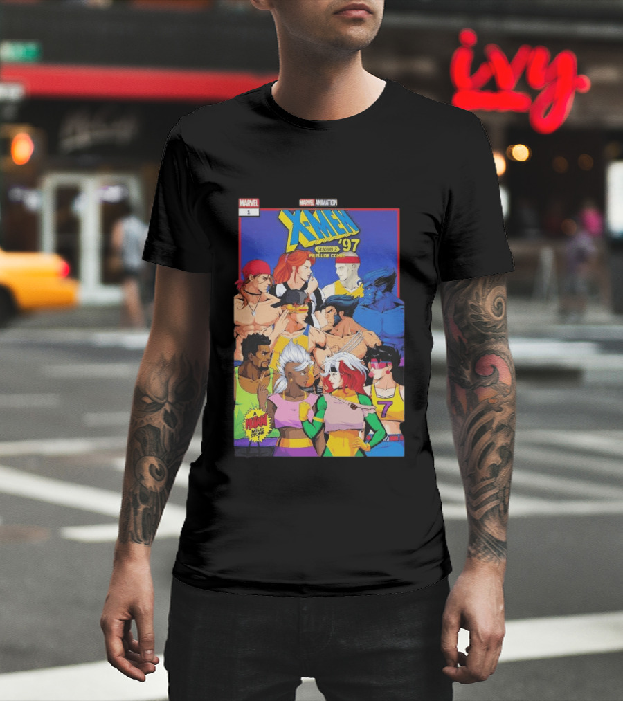 X Men 97 Season 2 Prelude Comic Issue 1 A Mutant Milestone Marvel Animation T-Shirt